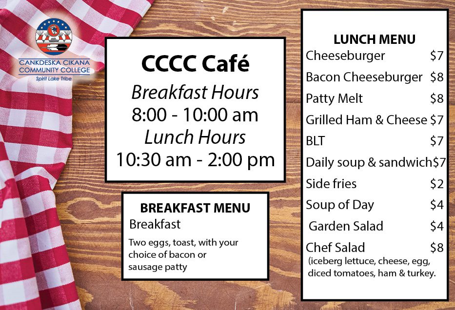 CCCC Caféteria | Cankdeska Cikana Community College